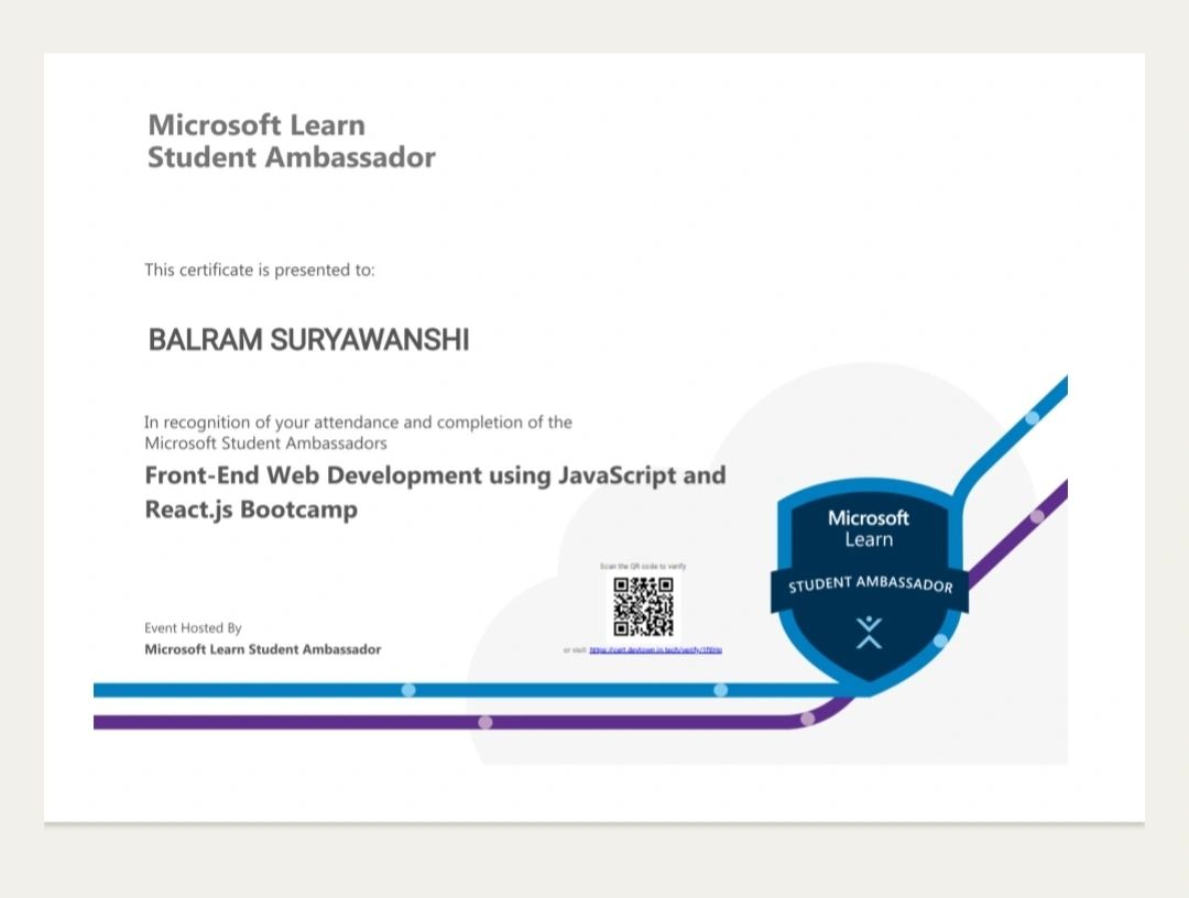 Balram Suryawanshi on LinkedIn: #javascript #html #reactjs # ... Balram Suryawanshi on LinkedIn: #javascript #html #reactjs # ...