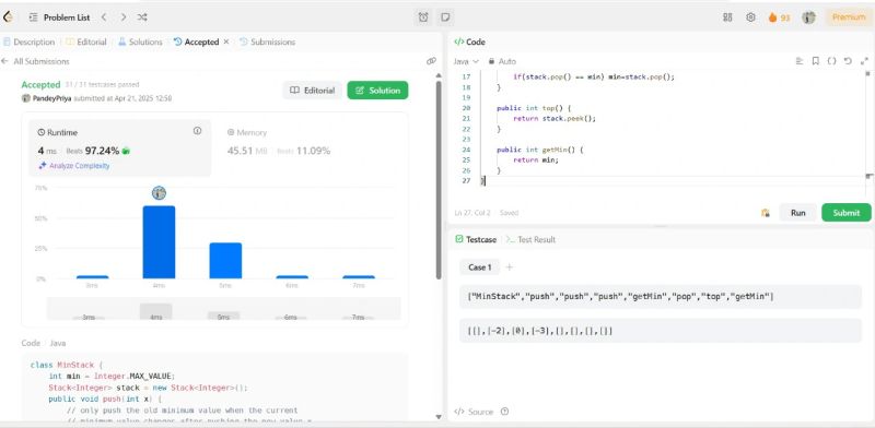 #dsa #leetcode #coding #keeplearning | Priya Pandey #dsa #leetcode #coding #keeplearning | Priya Pandey