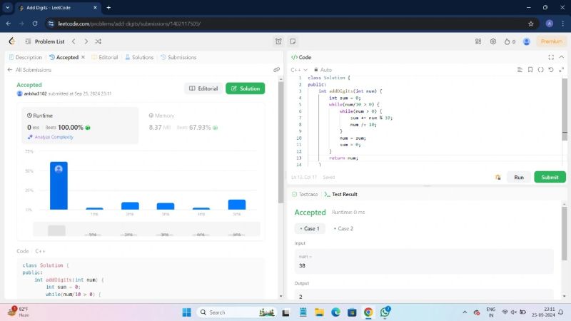 Anisha Das on LinkedIn: #100daysleetcode #coding #leetcode #mernstack # ... Anisha Das on LinkedIn: #100daysleetcode #coding #leetcode #mernstack # ...