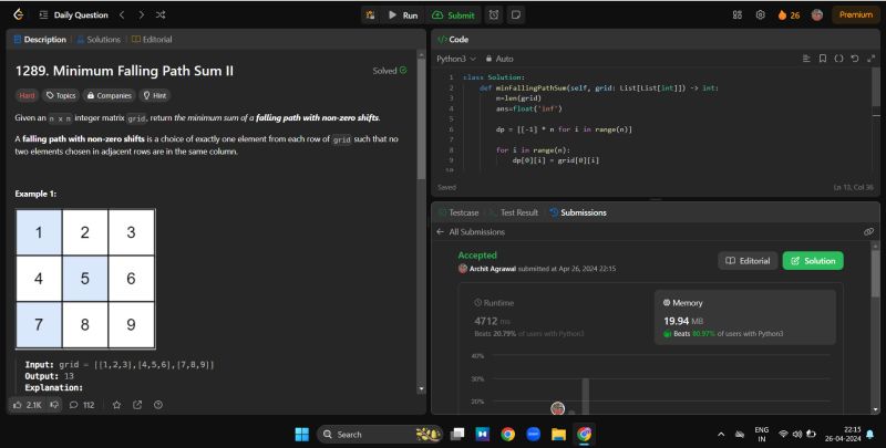 Archit Agrawal on LinkedIn: #100daysofcoding #100daysofcode #leetcode # ... Archit Agrawal on LinkedIn: #100daysofcoding #100daysofcode #leetcode # ...