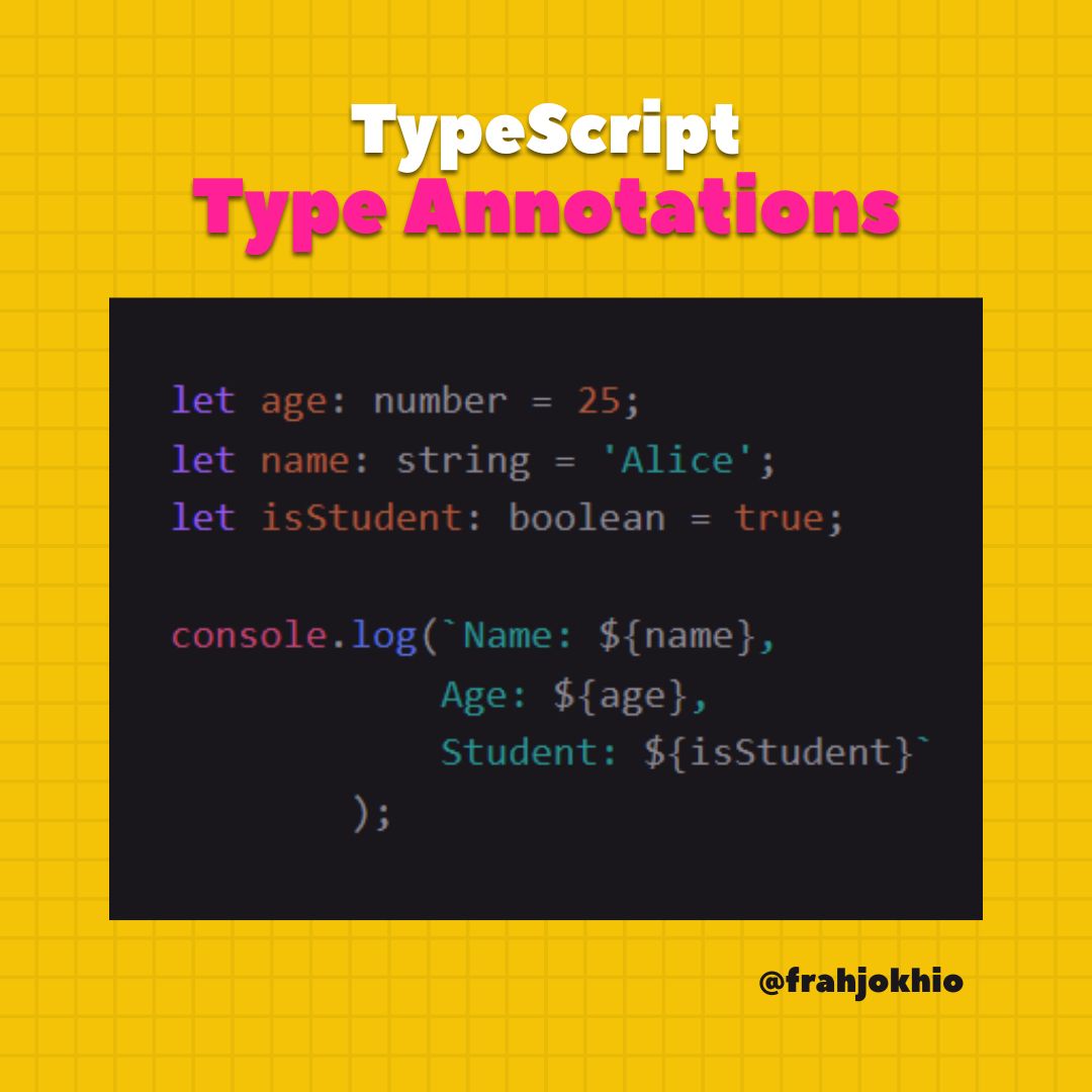 Farah Jokhio on LinkedIn: #typescript #codingtips #learntypescript Farah Jokhio on LinkedIn: #typescript #codingtips #learntypescript