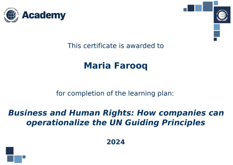 Maria Farooq on LinkedIn: #humanrights #sustainability #businessethics ... Maria Farooq on LinkedIn: #humanrights #sustainability #businessethics ...