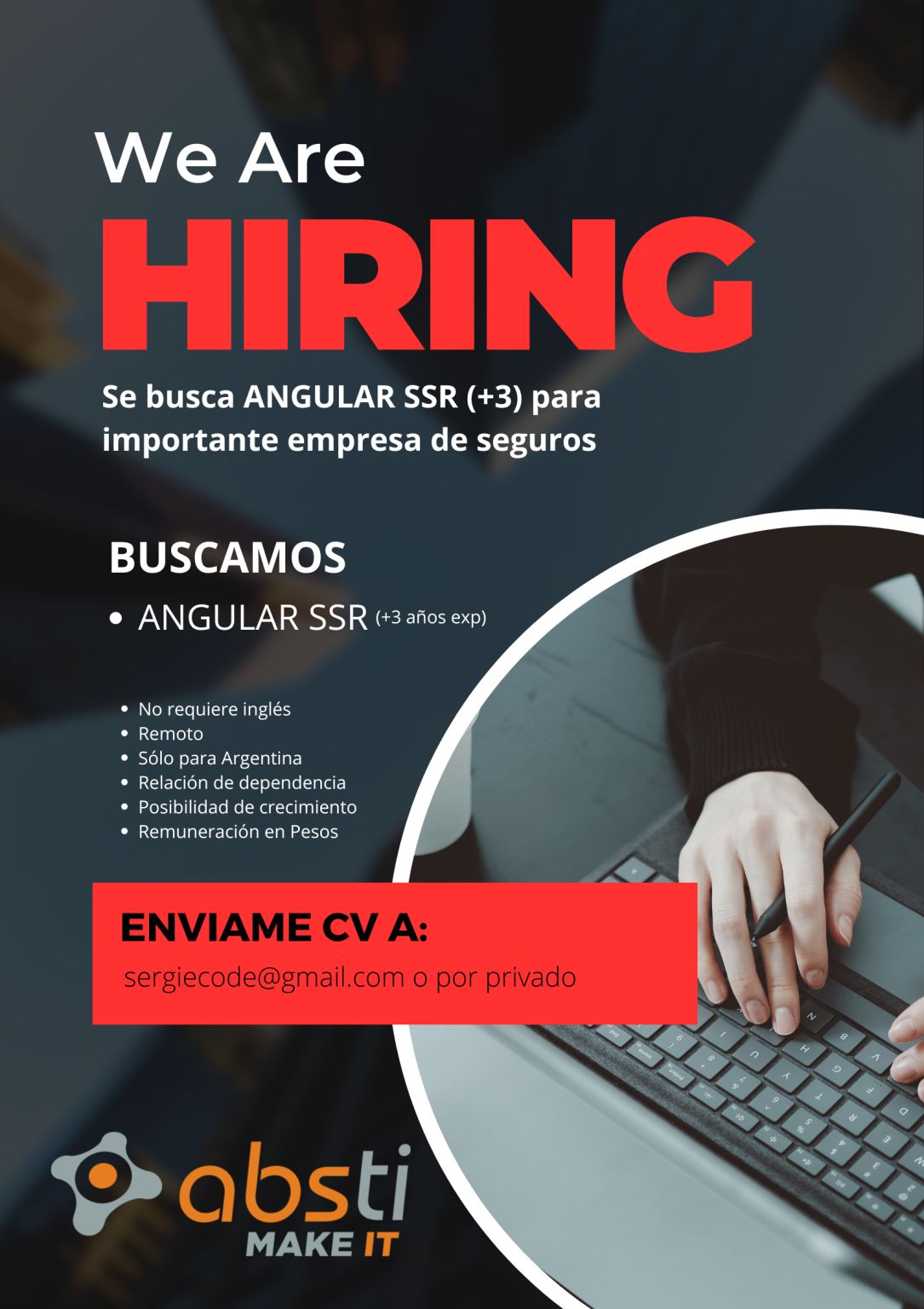Sergie Code🧑🏼💻 en LinkedIn: #hiring #angular #frontend #fullstack Sergie Code🧑🏼💻 en LinkedIn: #hiring #angular #frontend #fullstack