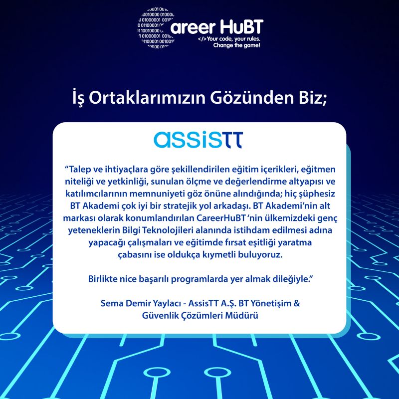 #careerhubt #eğitimdedeğer #bilgiteknolojileri #i̇stihdam | Career HuBT #careerhubt #eğitimdedeğer #bilgiteknolojileri #i̇stihdam | Career HuBT
