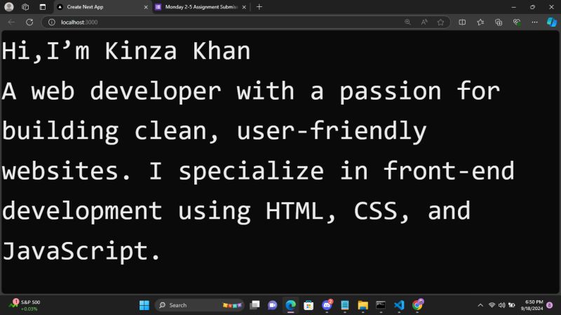 Kinza Khan on LinkedIn: Just finished adding a custom header to my ... Kinza Khan on LinkedIn: Just finished adding a custom header to my ...
