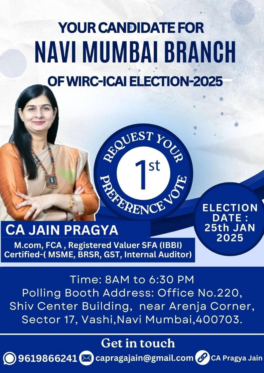 CA Pragya Jain Registered Valuer - SFA on LinkedIn: *JAIN PRAGYA for ... CA Pragya Jain Registered Valuer - SFA on LinkedIn: *JAIN PRAGYA for ...