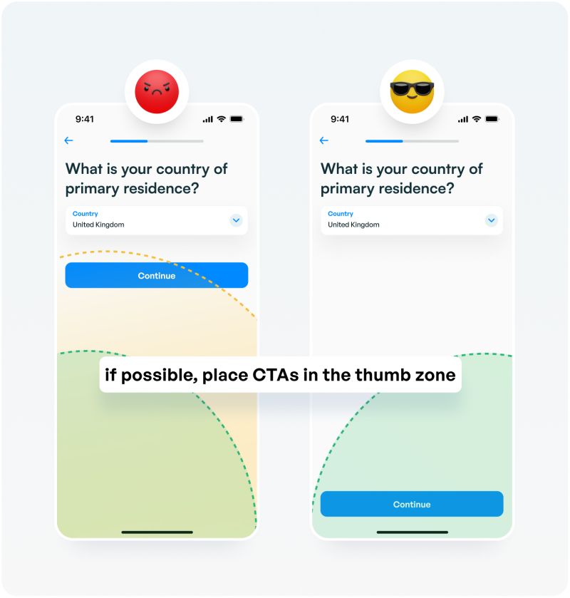 Adrian Kuleszo on LinkedIn: Design tip: Place major CTAs in the user's ... Adrian Kuleszo on LinkedIn: Design tip: Place major CTAs in the user's ...
