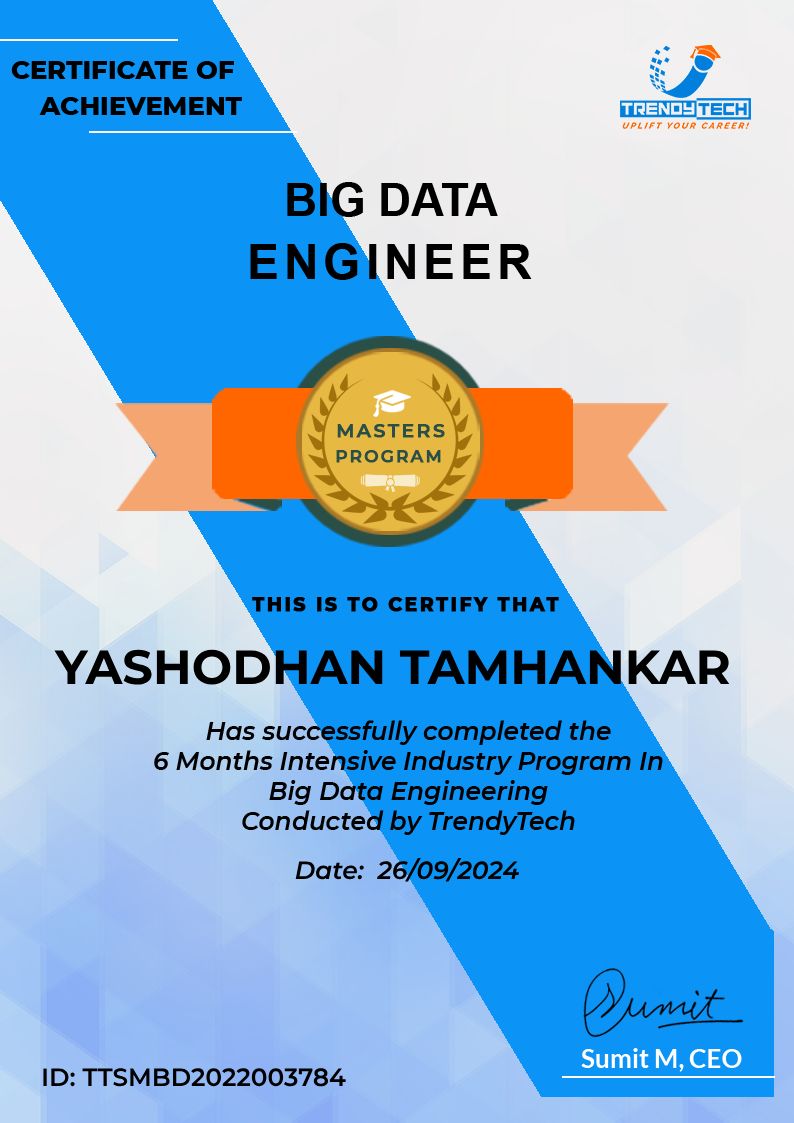 Yashodhan Tamhankar on LinkedIn: #bigdata #dataengineering #apachespark ... Yashodhan Tamhankar on LinkedIn: #bigdata #dataengineering #apachespark ...