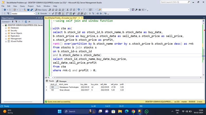 Sneha Kulkarni on LinkedIn: #sql #sqlserver #sqlqueries #linkedin # ... Sneha Kulkarni on LinkedIn: #sql #sqlserver #sqlqueries #linkedin # ...