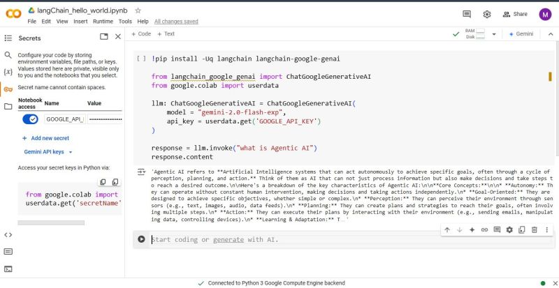 Misbah Khan on LinkedIn: 🌟Exploring the Power of LangChain and Google ... Misbah Khan on LinkedIn: 🌟Exploring the Power of LangChain and Google ...