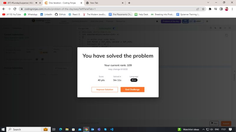 SHANTANU CHATTERJEE on LinkedIn: #codestudio #codingninjas #dsa #vector ... SHANTANU CHATTERJEE on LinkedIn: #codestudio #codingninjas #dsa #vector ...
