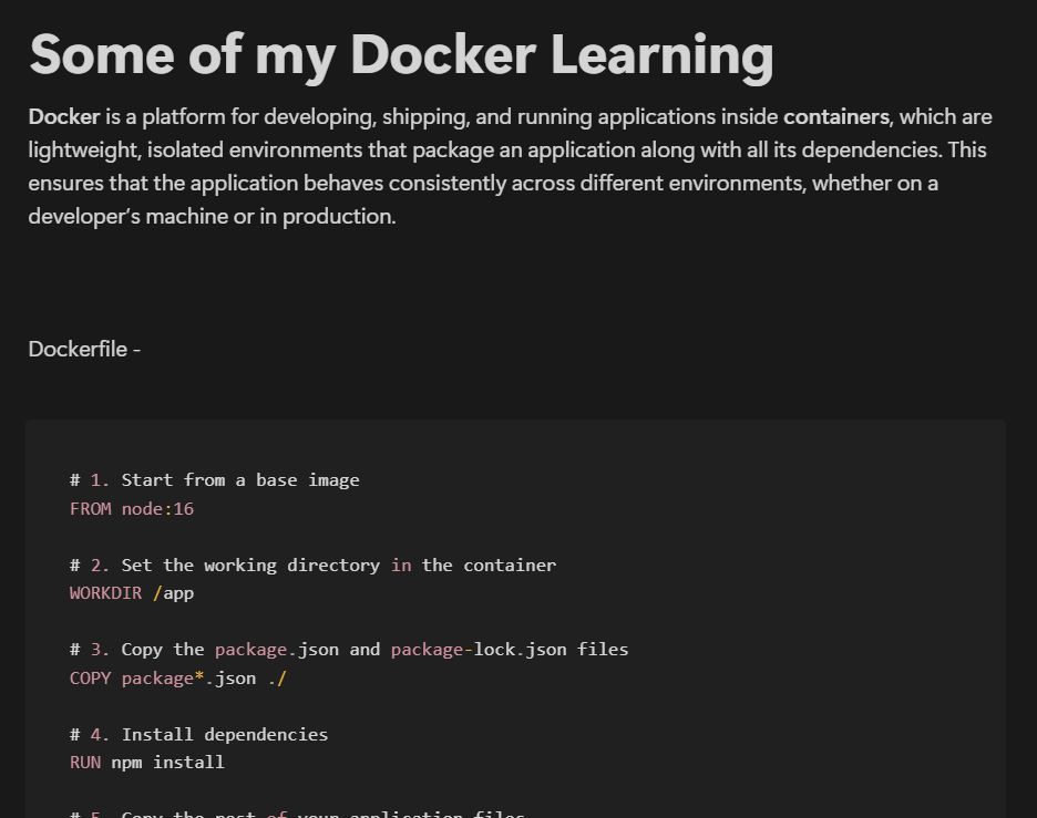 Jatin Lodhi on LinkedIn: Some of my docker learning over this weekend ... Jatin Lodhi on LinkedIn: Some of my docker learning over this weekend ...