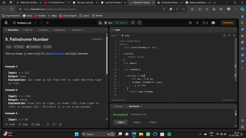 Raushan Kumar Jha on LinkedIn: #day1 #codingchallenge #leetcode ... Raushan Kumar Jha on LinkedIn: #day1 #codingchallenge #leetcode ...