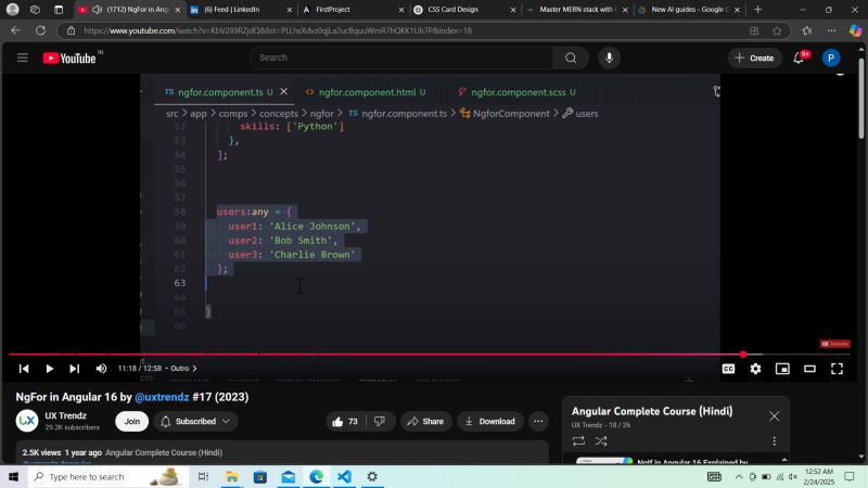 #ngfor_in_angular #angular #ngfor #webdevelopment #frontend #javascript ... #ngfor_in_angular #angular #ngfor #webdevelopment #frontend #javascript ...