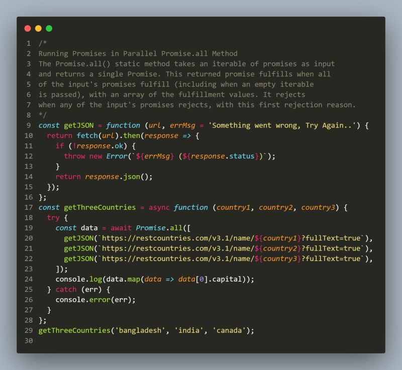 Learn the Promise.all() method for JavaScript | Sabbir Ahmed posted on ... Learn the Promise.all() method for JavaScript | Sabbir Ahmed posted on ...
