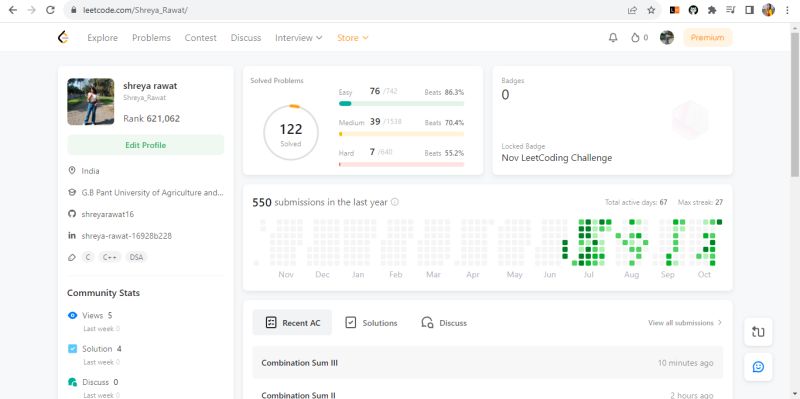 #100daychallenge #leetcode #leetcodechallenge #leetcode… | Shreya Rawat #100daychallenge #leetcode #leetcodechallenge #leetcode… | Shreya Rawat