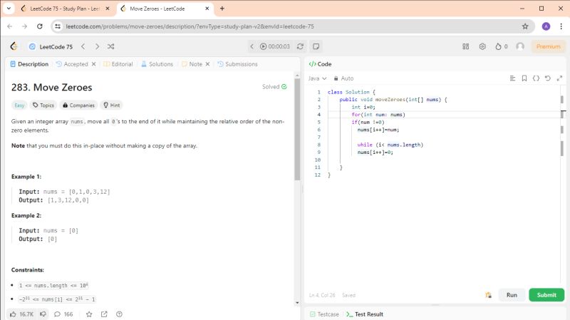 Anshu Kumar on LinkedIn: --- 🚀⁸ **Solved Another LeetCode Challenge ... Anshu Kumar on LinkedIn: --- 🚀⁸ **Solved Another LeetCode Challenge ...