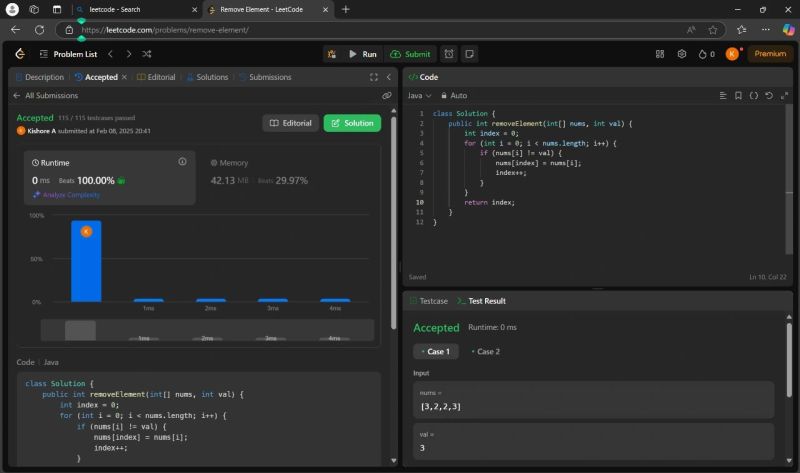 Kishore A on LinkedIn: #100daysofcode #leetcode #problemsolving # ... Kishore A on LinkedIn: #100daysofcode #leetcode #problemsolving # ...