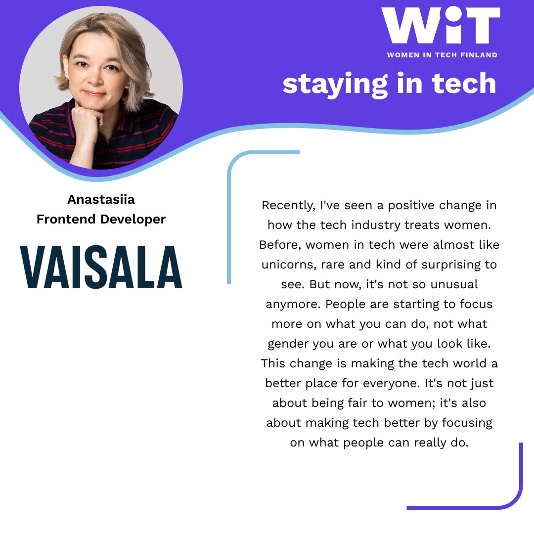 #stayingintech #stayingintech #womenintechfi | Women in Tech Finland #stayingintech #stayingintech #womenintechfi | Women in Tech Finland