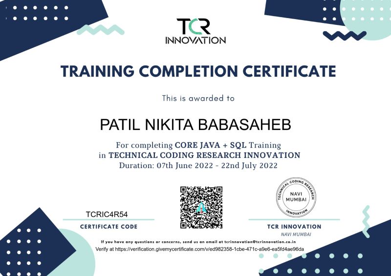 Nikita Patil on LinkedIn: #corejava #sql Nikita Patil on LinkedIn: #corejava #sql