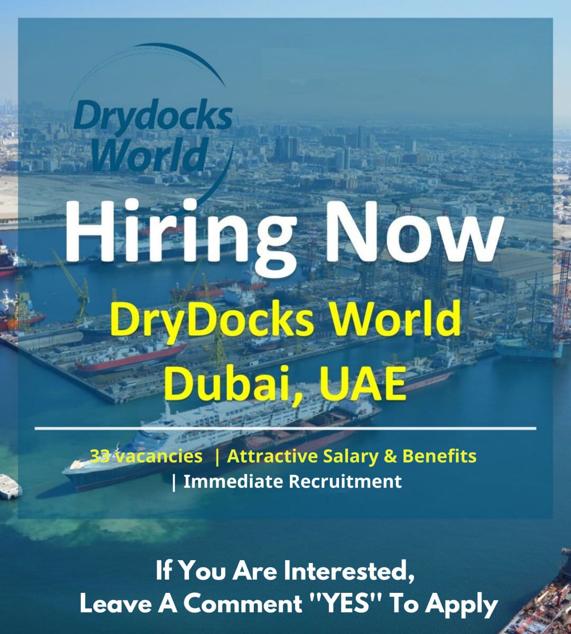 UAE JOBS TODAY on LinkedIn: Drydocks International careers in the UAE ... UAE JOBS TODAY on LinkedIn: Drydocks International careers in the UAE ...