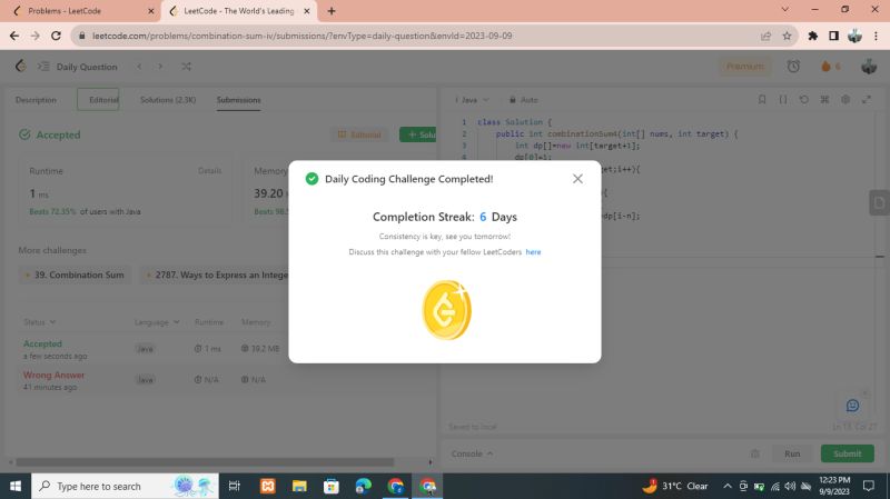 Dev Choudhary on LinkedIn: #leetcodechallenge Dev Choudhary on LinkedIn: #leetcodechallenge