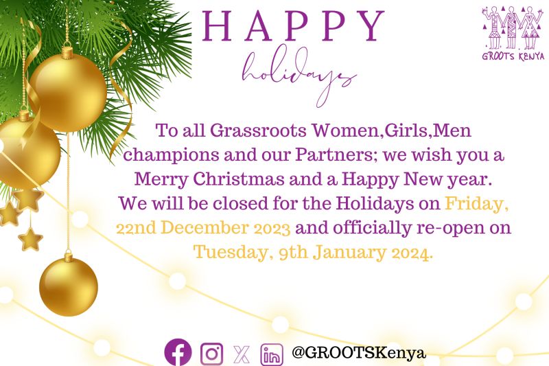 GROOTS Kenya on LinkedIn: To all Grassroots Women,Girls,Men champions ... GROOTS Kenya on LinkedIn: To all Grassroots Women,Girls,Men champions ...