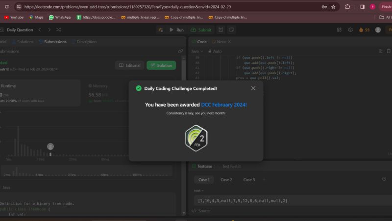 Abhash Tiwari on LinkedIn: #leetcode #codingchallenges #alwayslearning Abhash Tiwari on LinkedIn: #leetcode #codingchallenges #alwayslearning