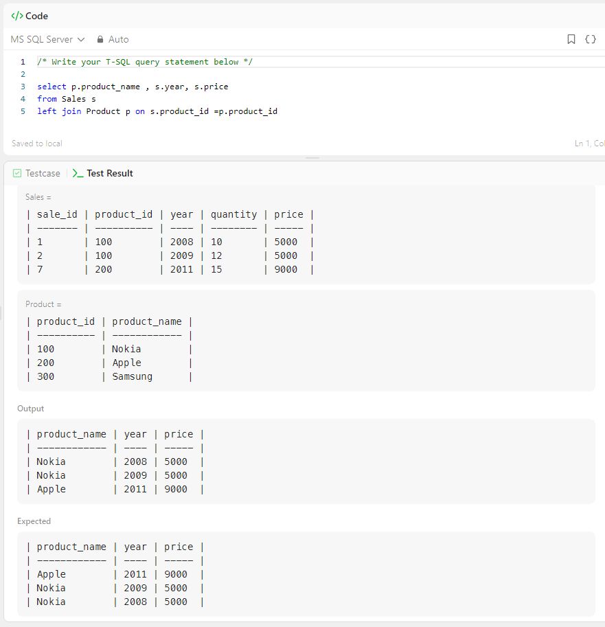 Shashank Kharade on LinkedIn: #leetcodechallenge #solution #sql # ... Shashank Kharade on LinkedIn: #leetcodechallenge #solution #sql # ...
