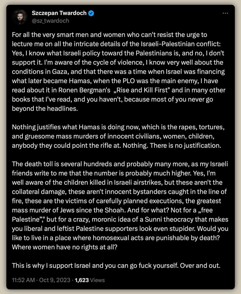 Krzysztof (Kris) Dykas on LinkedIn: #standwithisrael Krzysztof (Kris) Dykas on LinkedIn: #standwithisrael