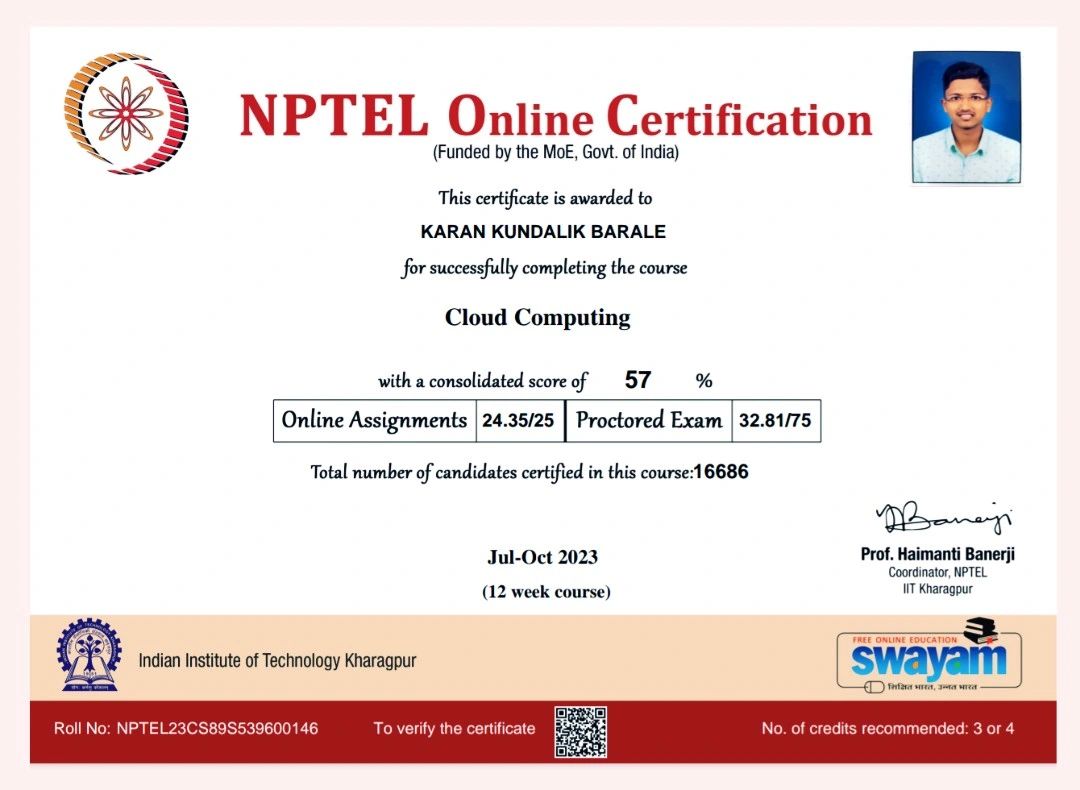 Karan Barale on LinkedIn: #cloudcomputing #professionaldevelopment # ... Karan Barale on LinkedIn: #cloudcomputing #professionaldevelopment # ...