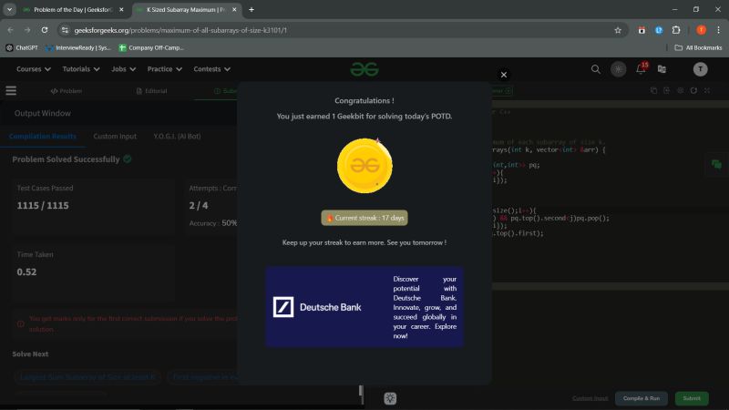 Tulsi Rathod on LinkedIn: #deutschebank #potdwithgfg #geekstreak2024 ... Tulsi Rathod on LinkedIn: #deutschebank #potdwithgfg #geekstreak2024 ...