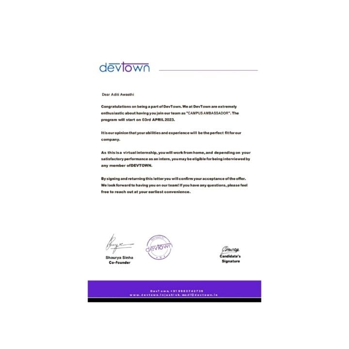 Aditi Awasthi on LinkedIn: #shauryasinha #devtown #connections # ... Aditi Awasthi on LinkedIn: #shauryasinha #devtown #connections # ...