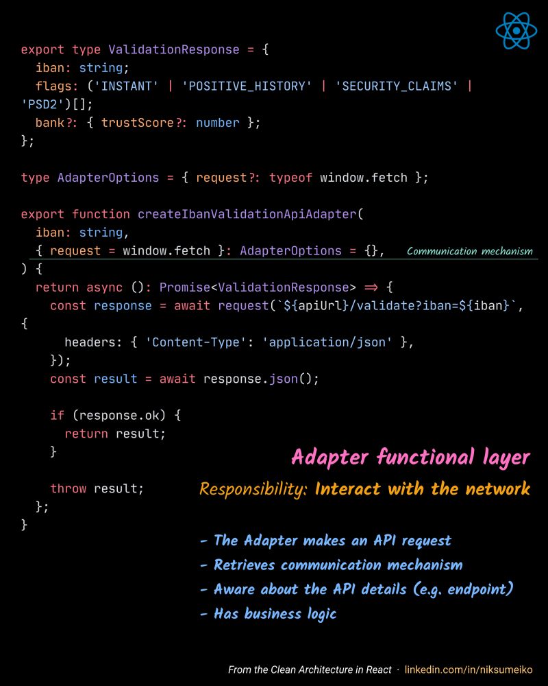 Nik Sumeiko on LinkedIn: #reactjs #cleanarchitecture | 34 comments Nik Sumeiko on LinkedIn: #reactjs #cleanarchitecture | 34 comments