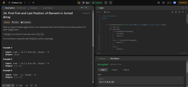 Shashank Kumar on LinkedIn: #100daysofcode #leetcode #dsa #binarysearch ... Shashank Kumar on LinkedIn: #100daysofcode #leetcode #dsa #binarysearch ...