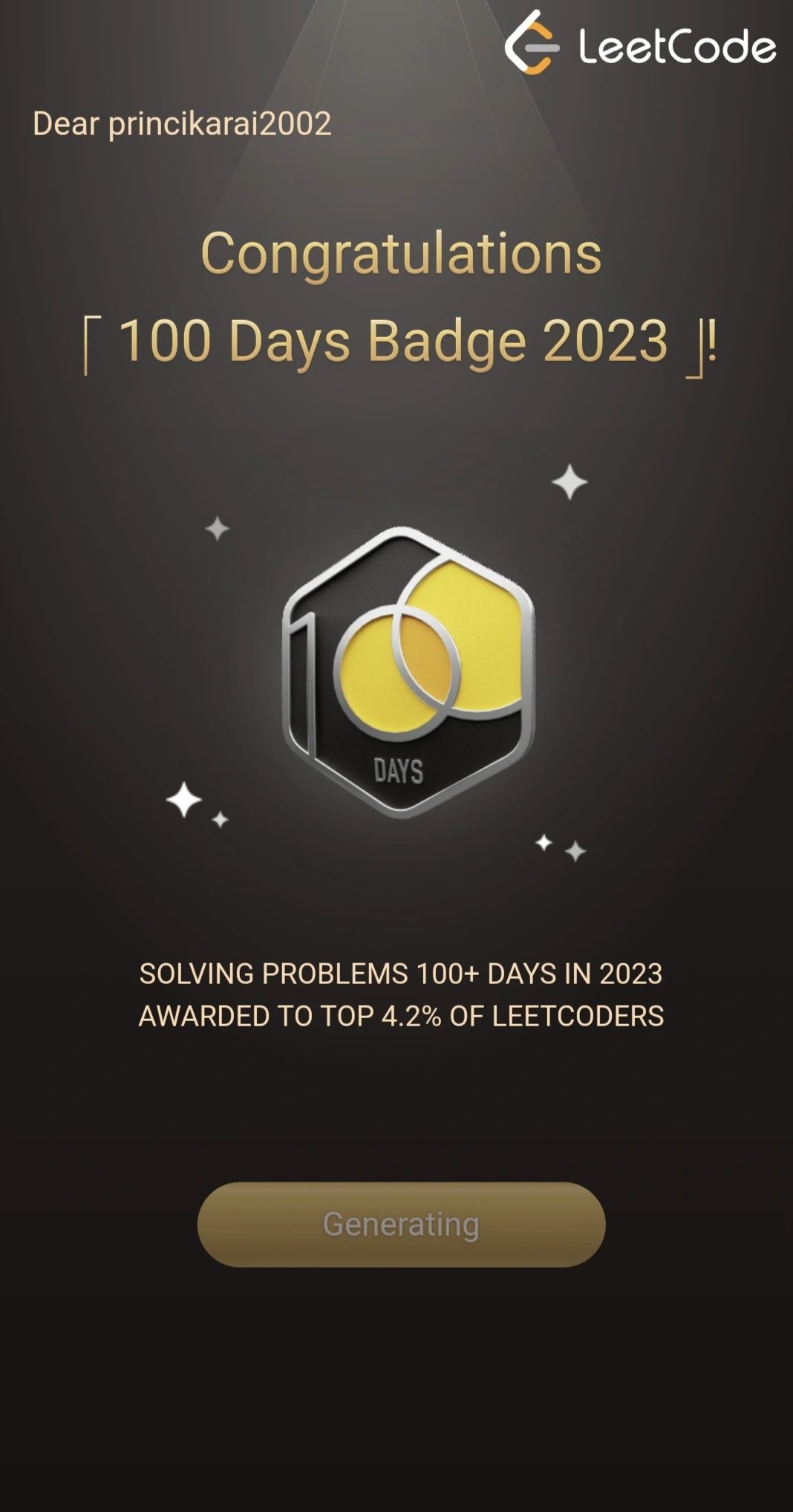 Princika Rai on LinkedIn: #leetcode #codingmilestone #leetcodechallenge Princika Rai on LinkedIn: #leetcode #codingmilestone #leetcodechallenge
