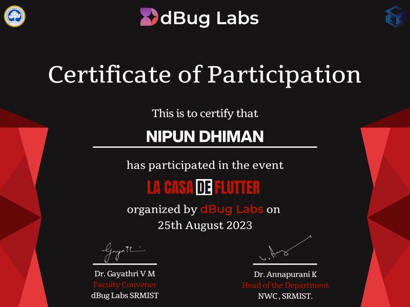 Nipun Dhiman on LinkedIn: #flutter #appdevelopment #lacasadeflutter # ... Nipun Dhiman on LinkedIn: #flutter #appdevelopment #lacasadeflutter # ...