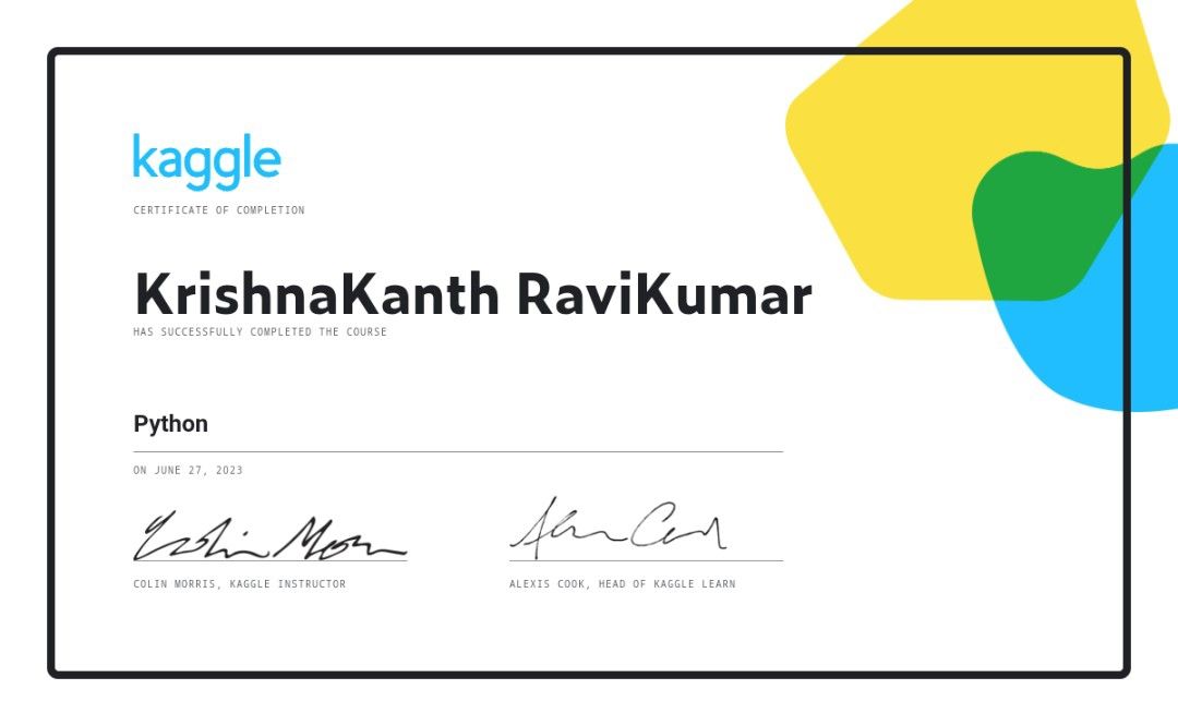 Krishna Kanth Ravi Kumar on LinkedIn: #pythoncourse #datascience # ... Krishna Kanth Ravi Kumar on LinkedIn: #pythoncourse #datascience # ...