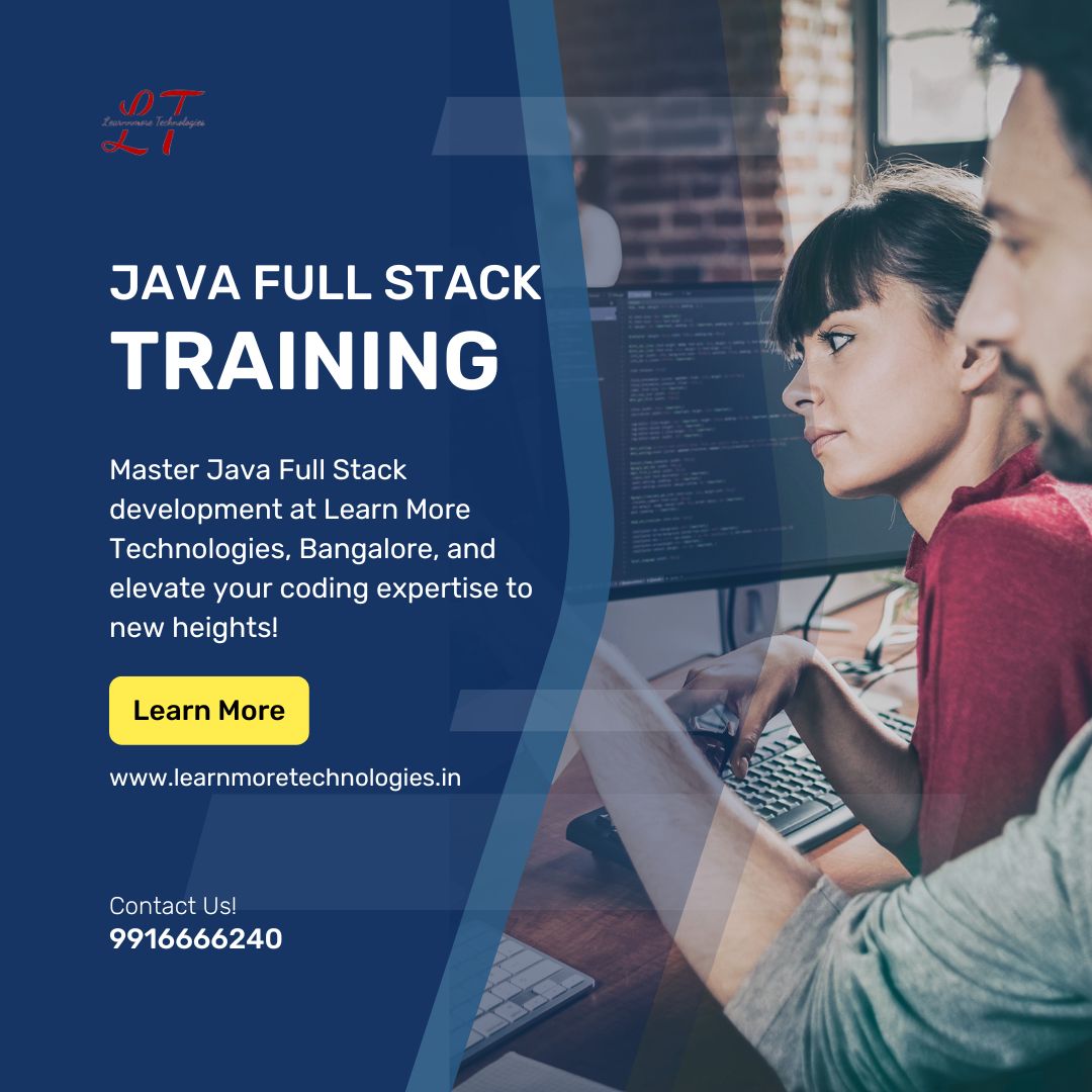 Learnmoretechnologies on LinkedIn: #javafullstacktraining # ... Learnmoretechnologies on LinkedIn: #javafullstacktraining # ...