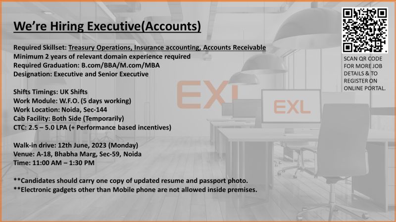 Harsh on LinkedIn: EXL is hiring niche FnA roles. Mention source as ... Harsh on LinkedIn: EXL is hiring niche FnA roles. Mention source as ...