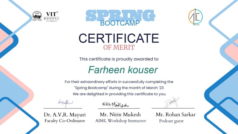 Farheen Kouser on LinkedIn: #webdevelopment #project #vit #vitbhopal # ... Farheen Kouser on LinkedIn: #webdevelopment #project #vit #vitbhopal # ...