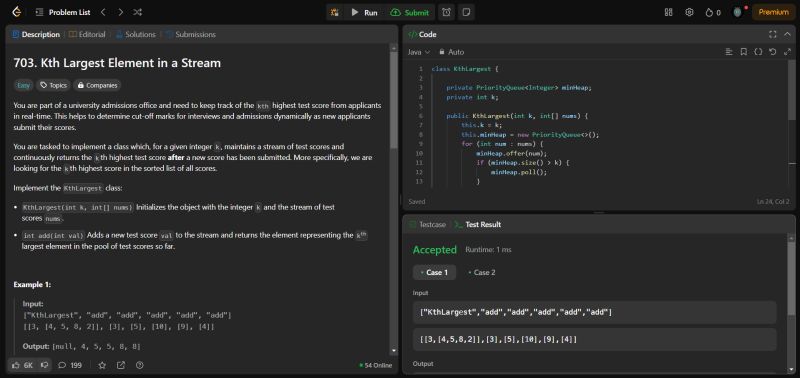#100daysofcodechallenge #leetcode #kthlargestelement #heaps # ... #100daysofcodechallenge #leetcode #kthlargestelement #heaps # ...