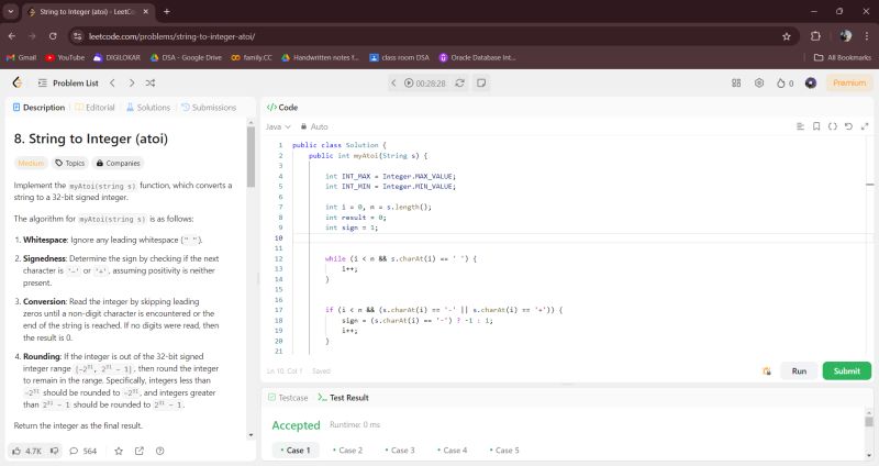 Amit kumar Vaghela on LinkedIn: #100daysofcode #leetcode #codingjourney ... Amit kumar Vaghela on LinkedIn: #100daysofcode #leetcode #codingjourney ...