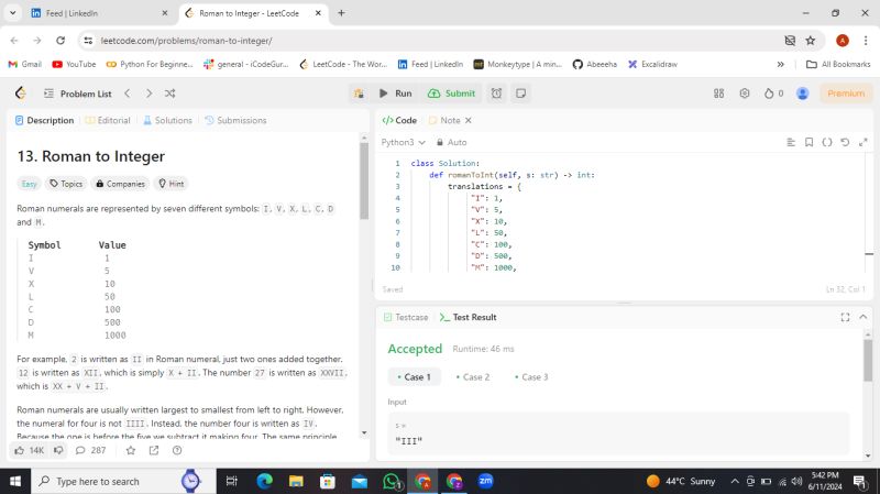 Conquered LeetCode challenge with Python | Abeeha Farrukh posted on the ... Conquered LeetCode challenge with Python | Abeeha Farrukh posted on the ...