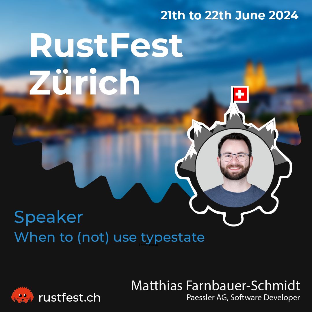 Stefan Schindler on LinkedIn: #rust #rustlang #rustfest #conference Stefan Schindler on LinkedIn: #rust #rustlang #rustfest #conference