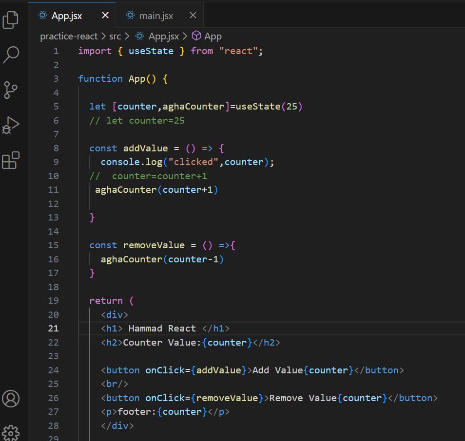 Agha Hammad Khan on LinkedIn: #reactjs #frontenddeveloper #hooks # ... Agha Hammad Khan on LinkedIn: #reactjs #frontenddeveloper #hooks # ...