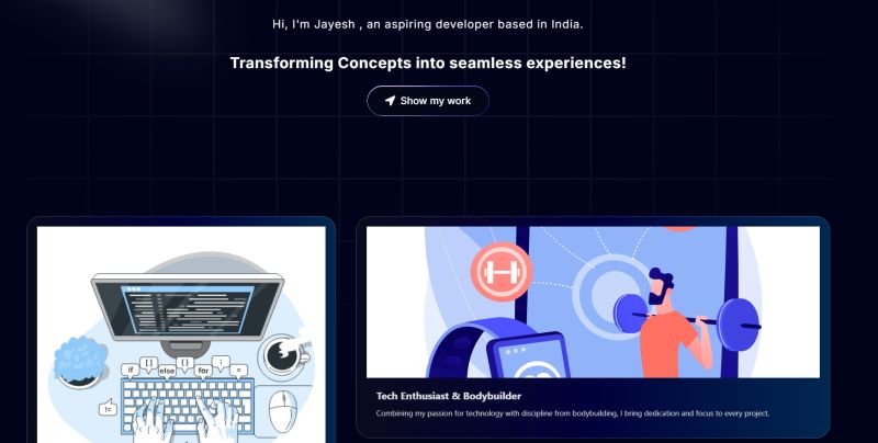 Jayesh Rajani on LinkedIn: #webdev #portfolio #react #nextjs #tailwind ... Jayesh Rajani on LinkedIn: #webdev #portfolio #react #nextjs #tailwind ...