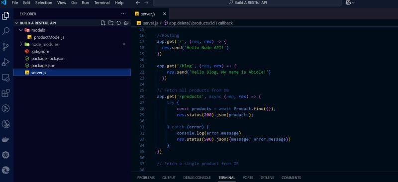 Fatai Ayeloja on LinkedIn: #devops #nodejs #expressjs #mongodb #api # ... Fatai Ayeloja on LinkedIn: #devops #nodejs #expressjs #mongodb #api # ...