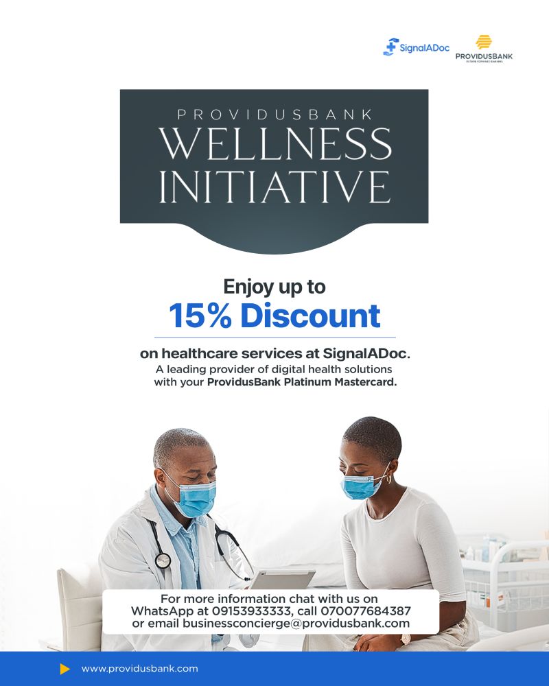 ProvidusBank on LinkedIn: #providusbank #wellnesspartners ProvidusBank on LinkedIn: #providusbank #wellnesspartners
