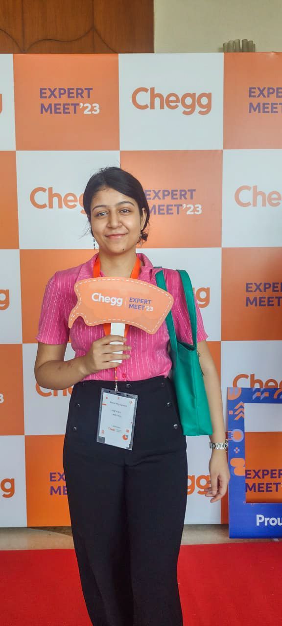 #expertmeet2023 #cheggexpert | Mehak Mattoo #expertmeet2023 #cheggexpert | Mehak Mattoo